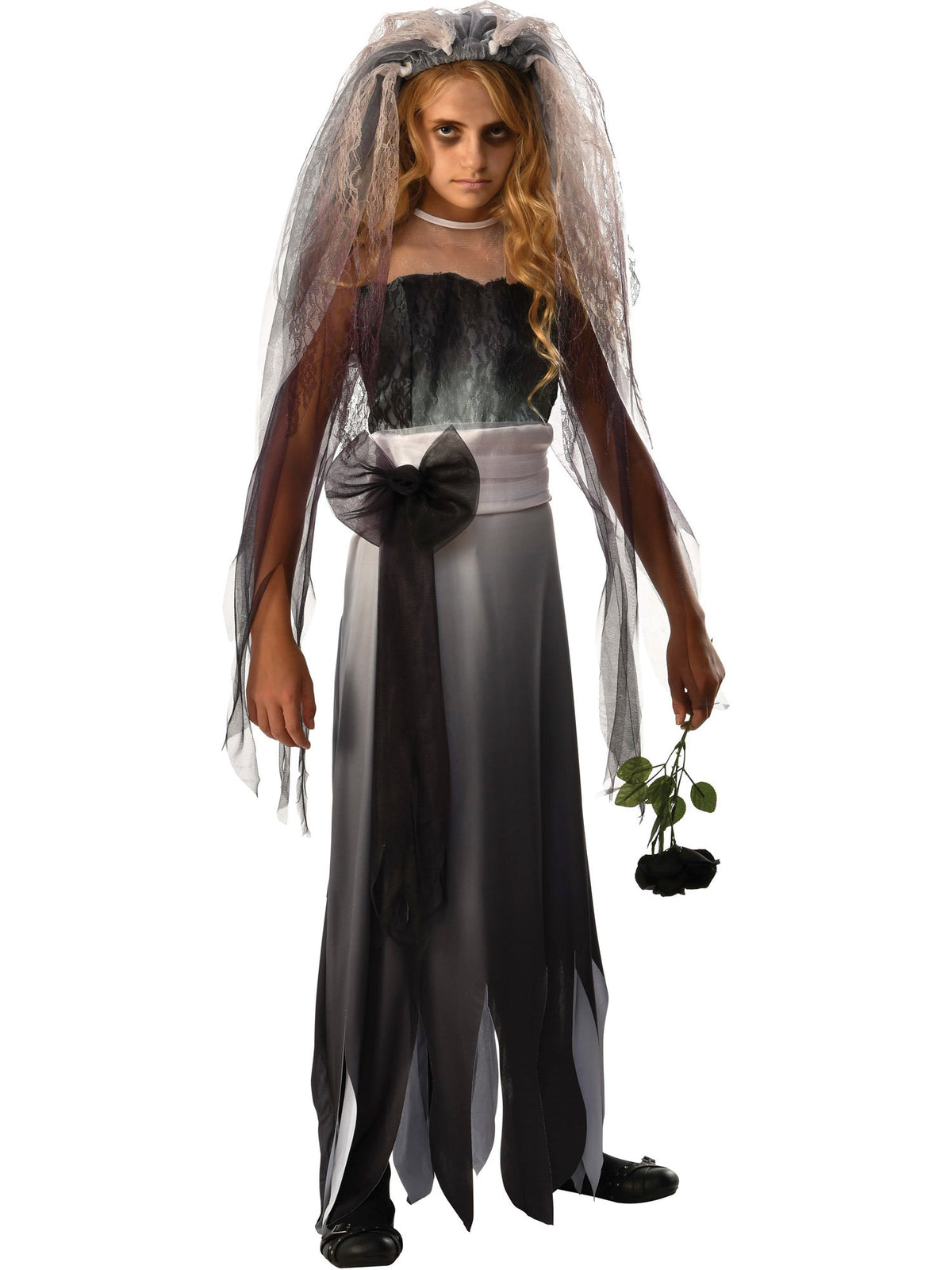Girls Zombie Bride Costume — Costume Super Center