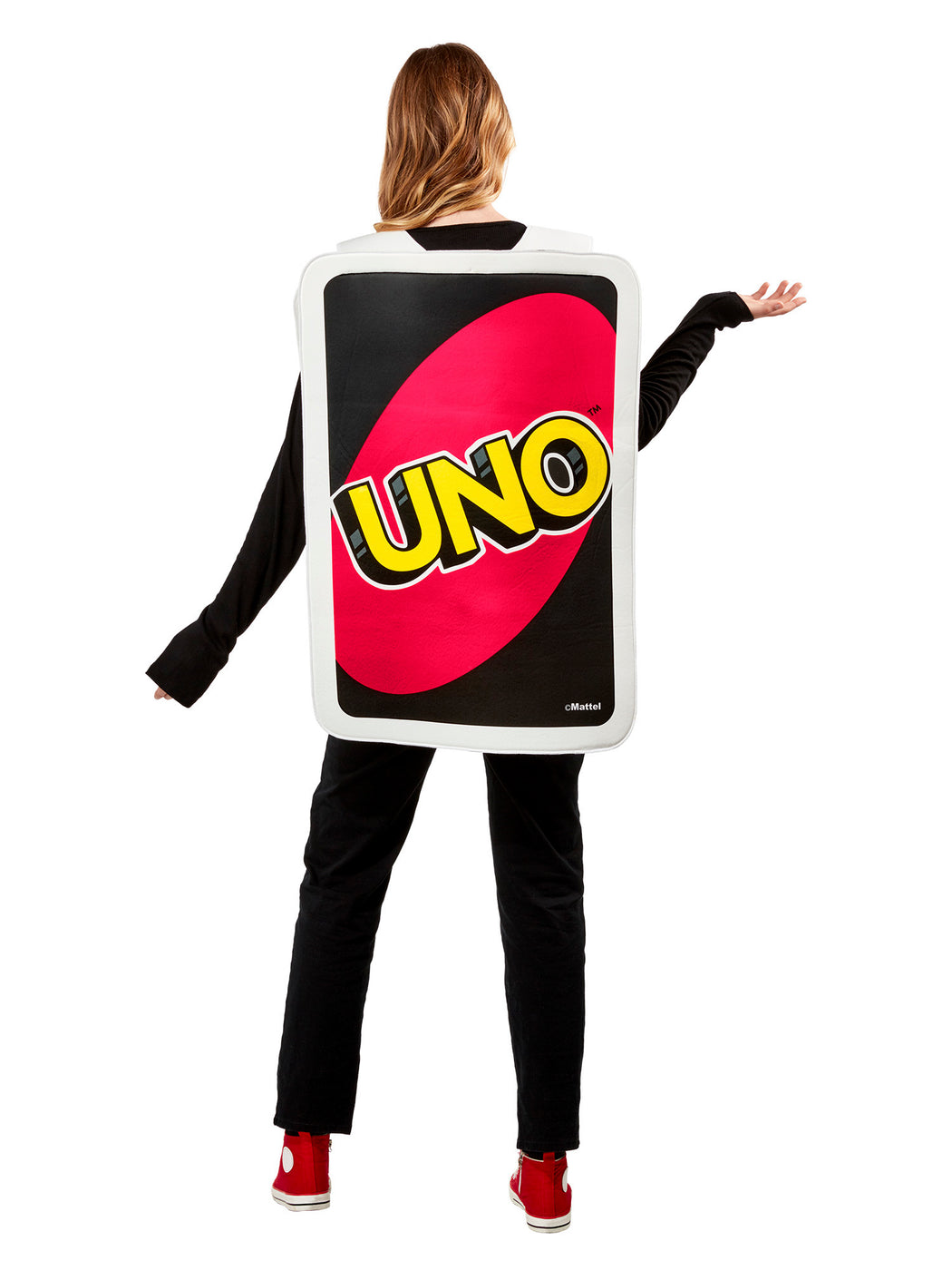 Adult Mattel Games Uno Costume — Costume Super Center
