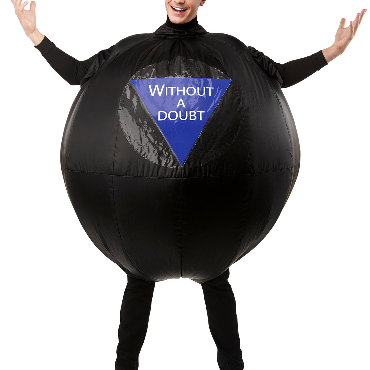 Adult Mattel Games Magic 8 Ball Costume — Costume Super Center