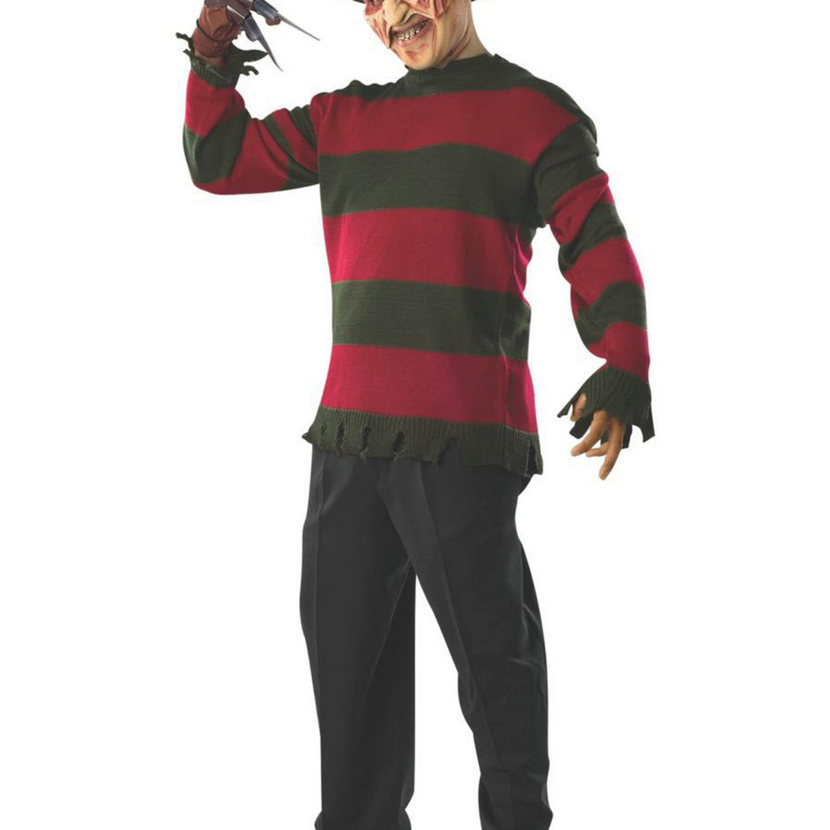 Freddy Deluxe Adult Sweater with Mask — Costume Super Center