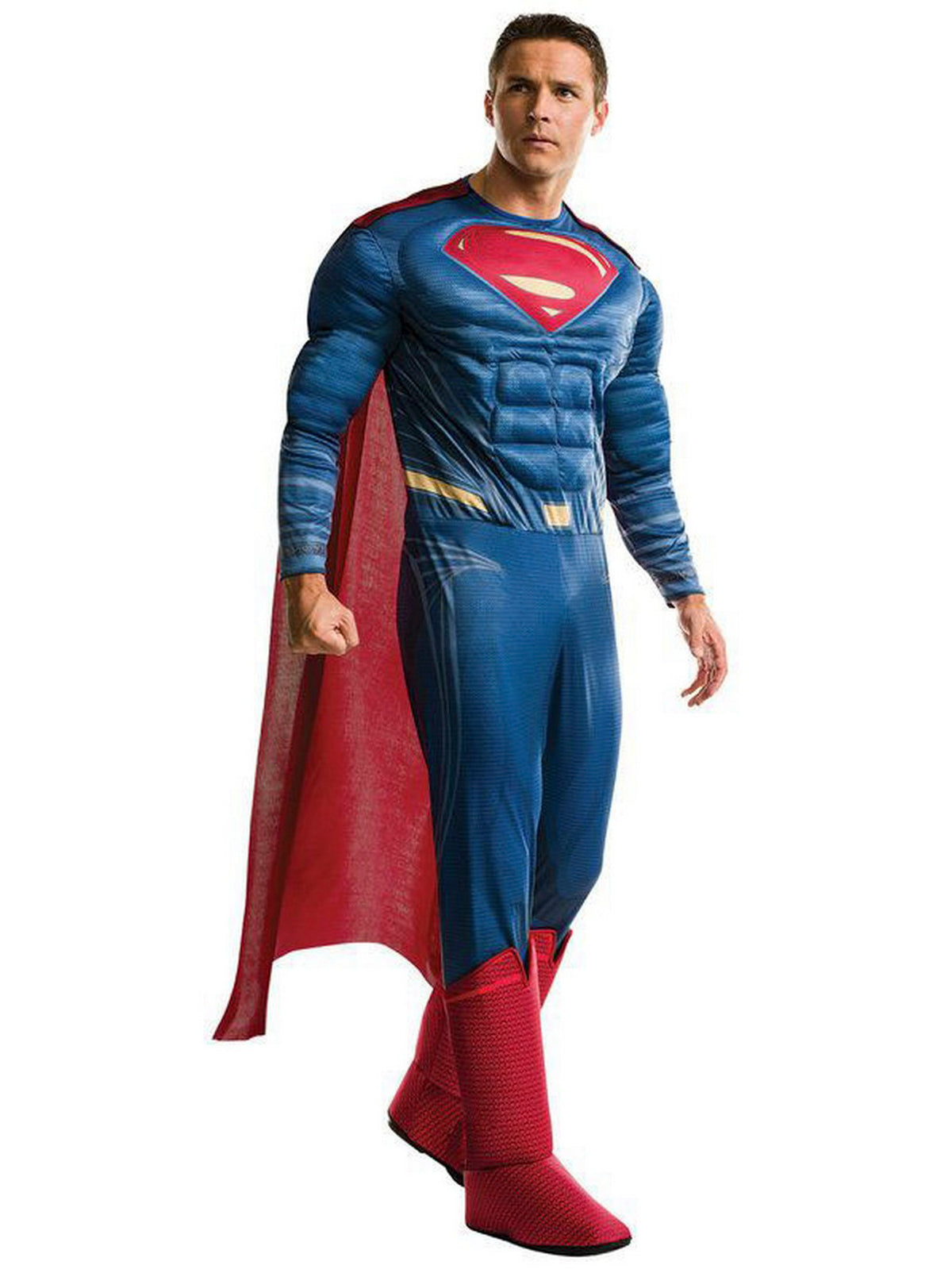 Adult Justice League Movie Superman Costume Deluxe — Costume Super Center