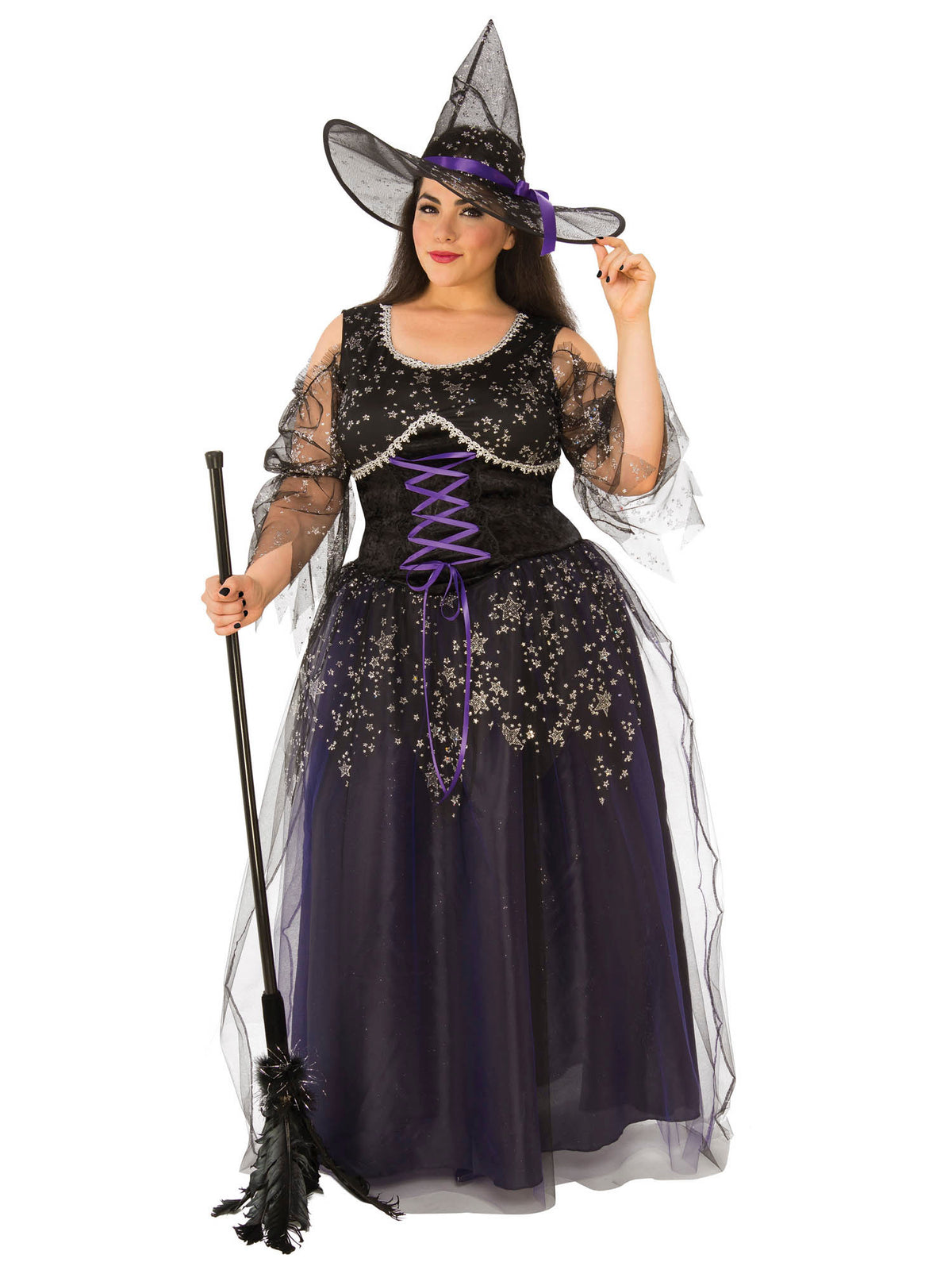 Midnight Witch Curvy Costume — Costume Super Center 4171