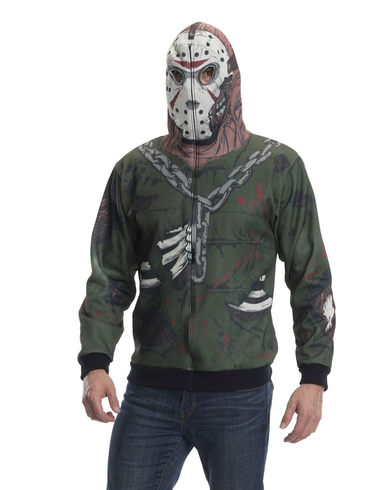 Adult Jason Hoodie — Costume Super Center