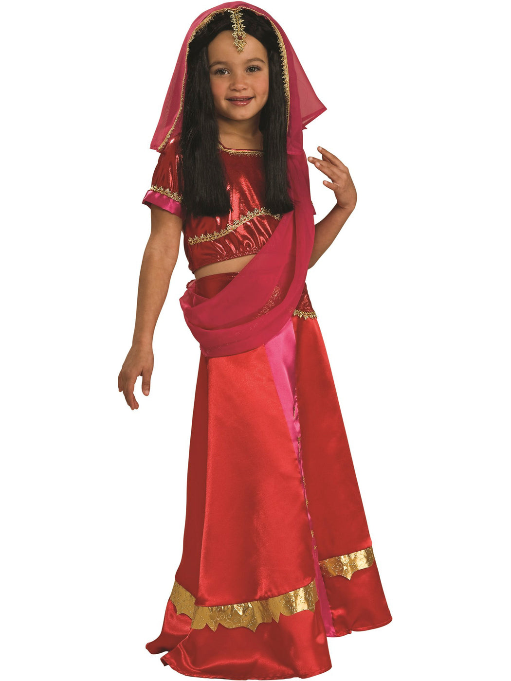 Girls Bollywood Princess Costume — Costume Super Center