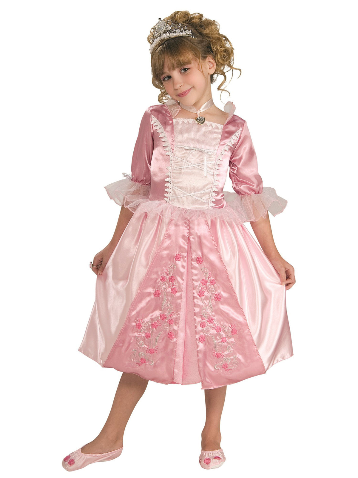 Girls Rosebud Princess Costume — Costume Super Center