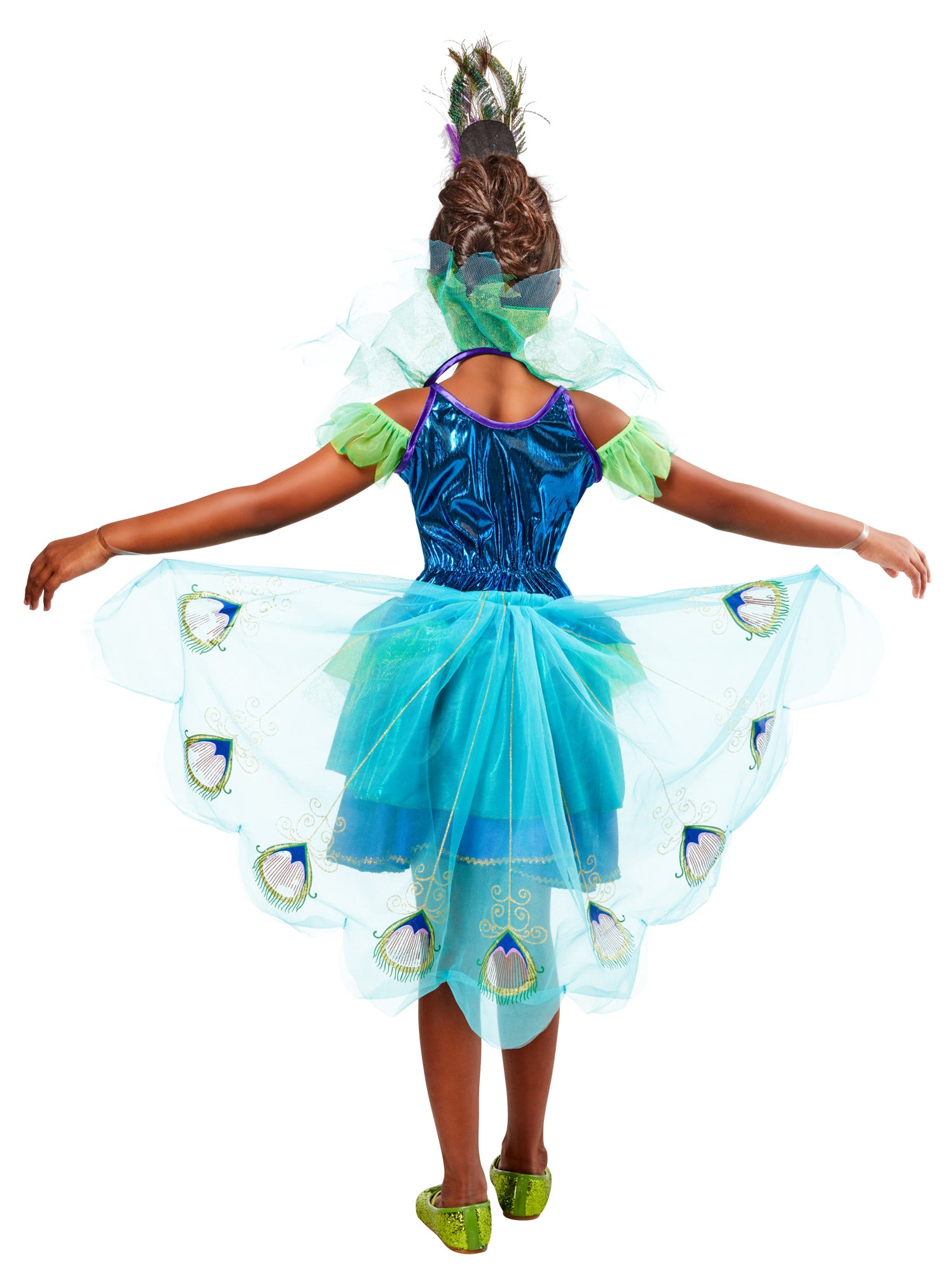 Girls Peacock Costume — Costume Super Center