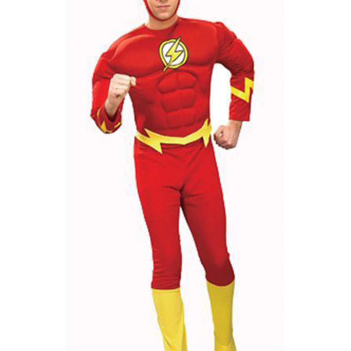 Mens Muscle Chest Flash Costume — Costume Super Center