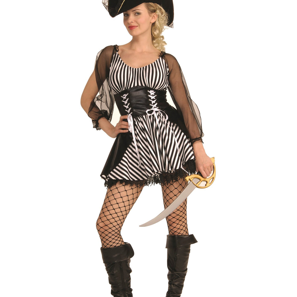 Womens Sexy Nlp - Shipwrecked Costume — Costume Super Center