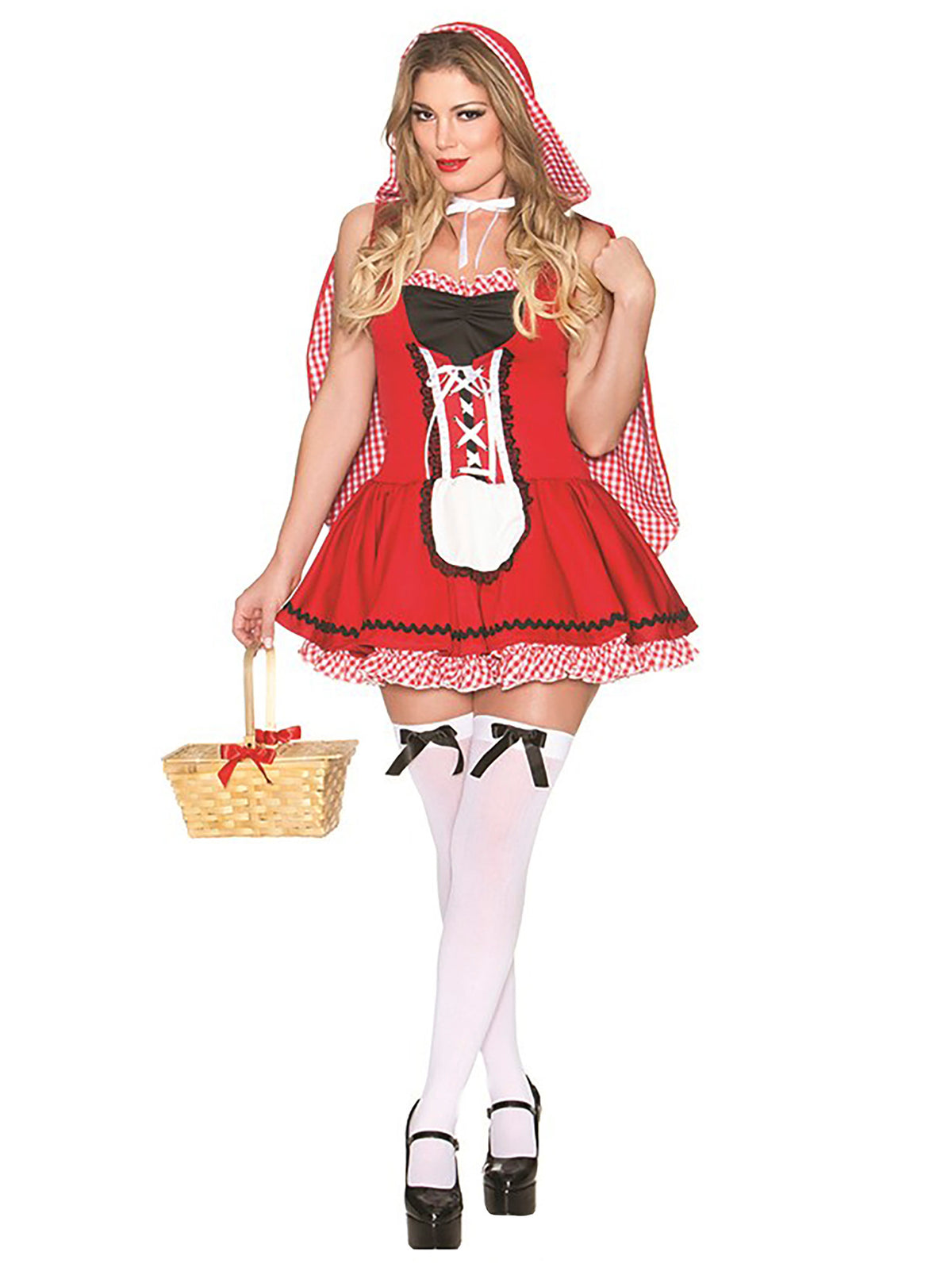 Womens Sexy Ravishing Red Costume — Costume Super Center