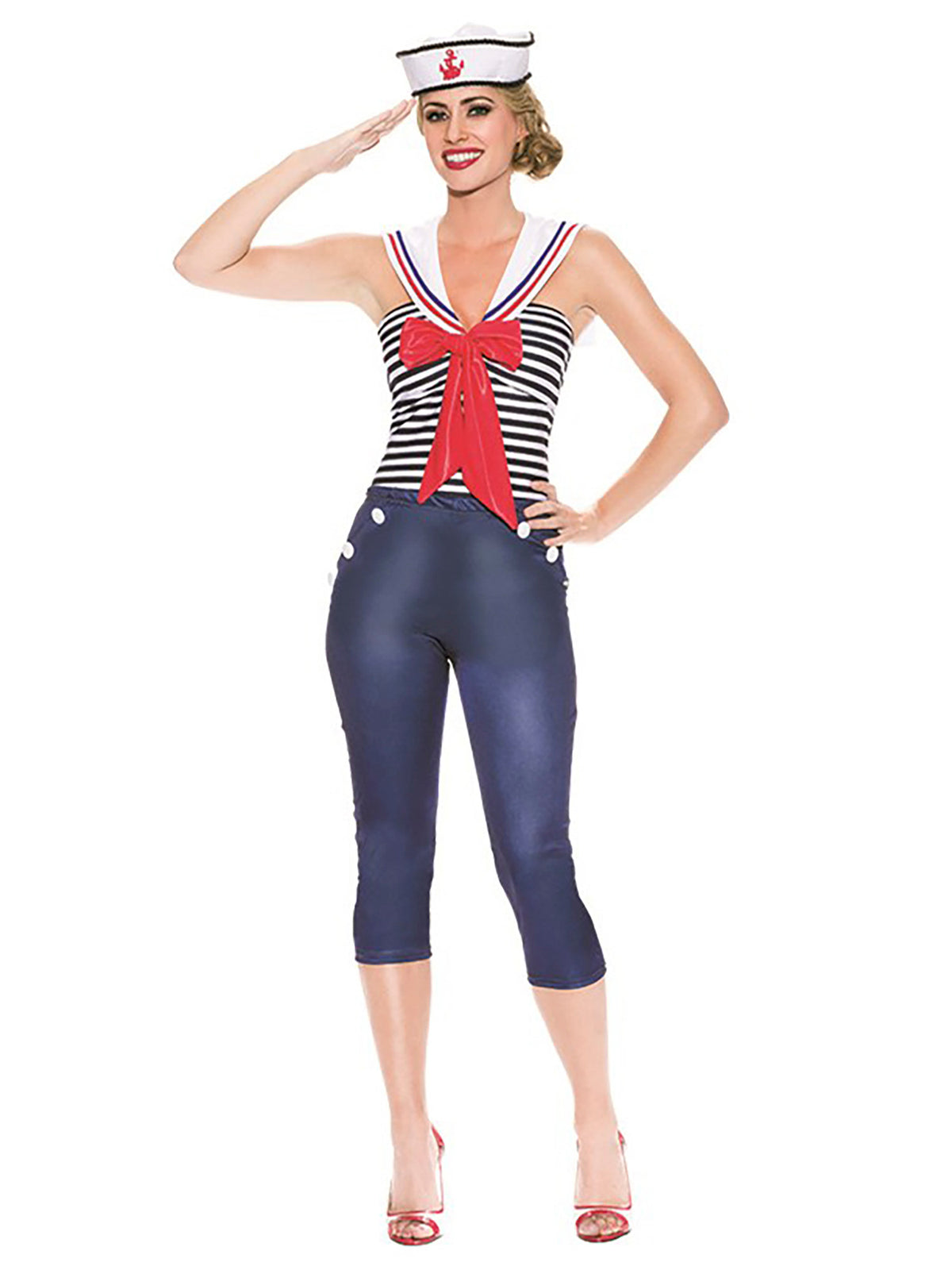 Womens Sexy Come Sail Away Costume — Costume Super Center