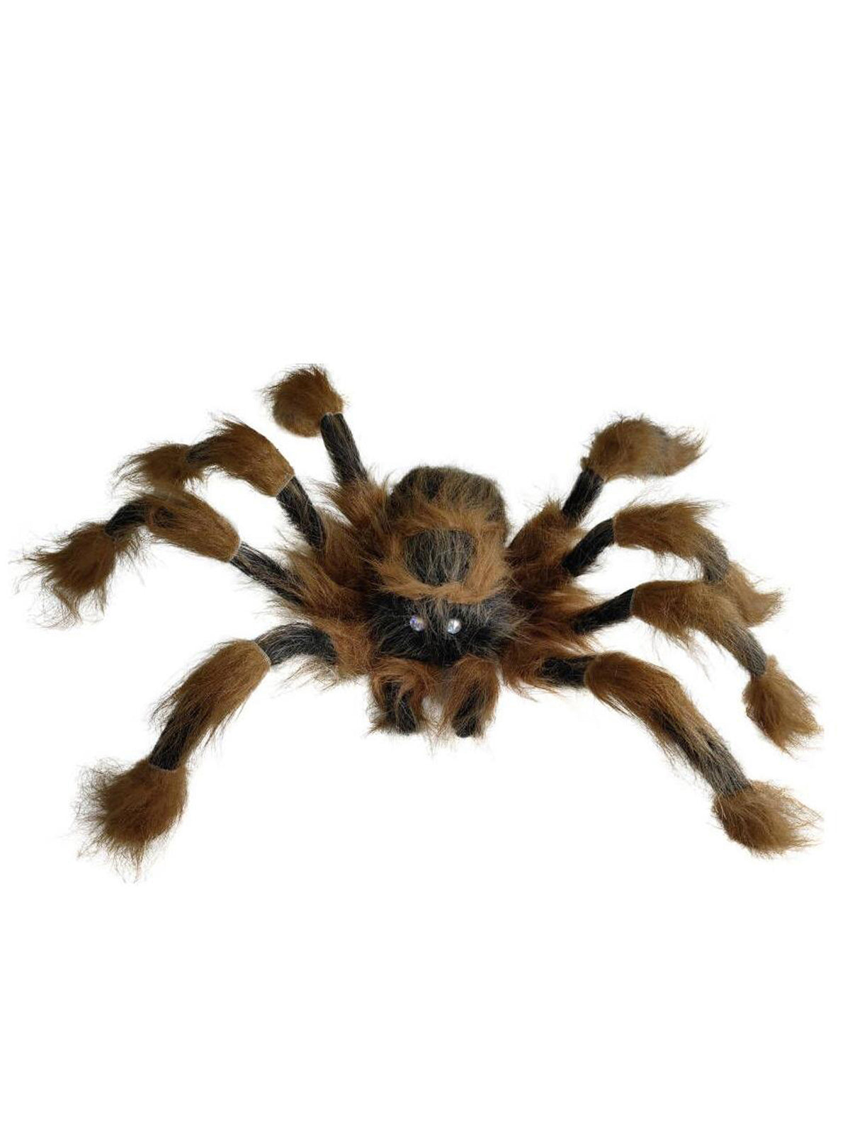 30-inch Hairy Brown Spider Decoration — Costume Super Center